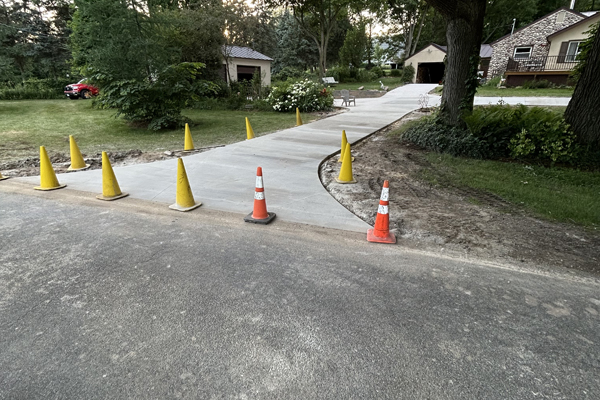 Driveways / Approaches | Knapp Concrete Construction